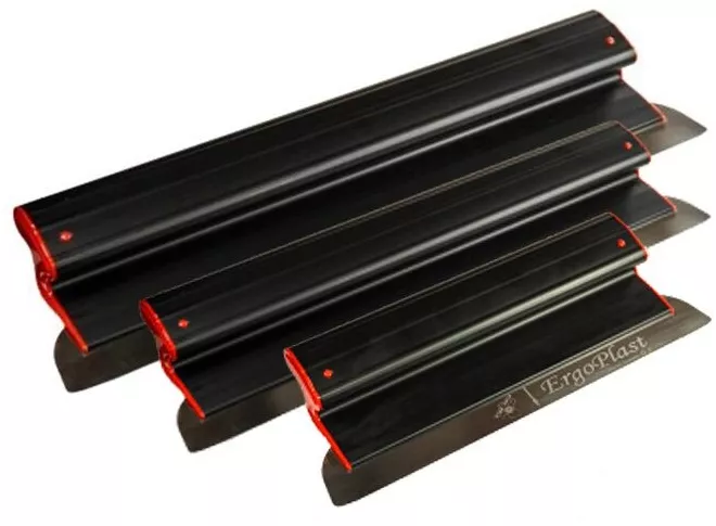 Set 3 gletiere profesionale inox 40 60 80 cm Ergoplast 139533 - domo.ro