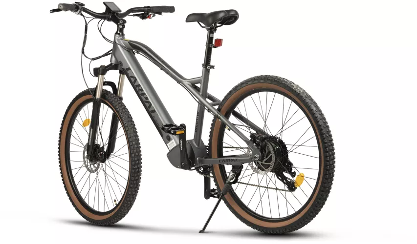 Bicicleta Electrica MTB Hidraulica E-Bike Carpat C275H7E 27.5 Gri/Negru