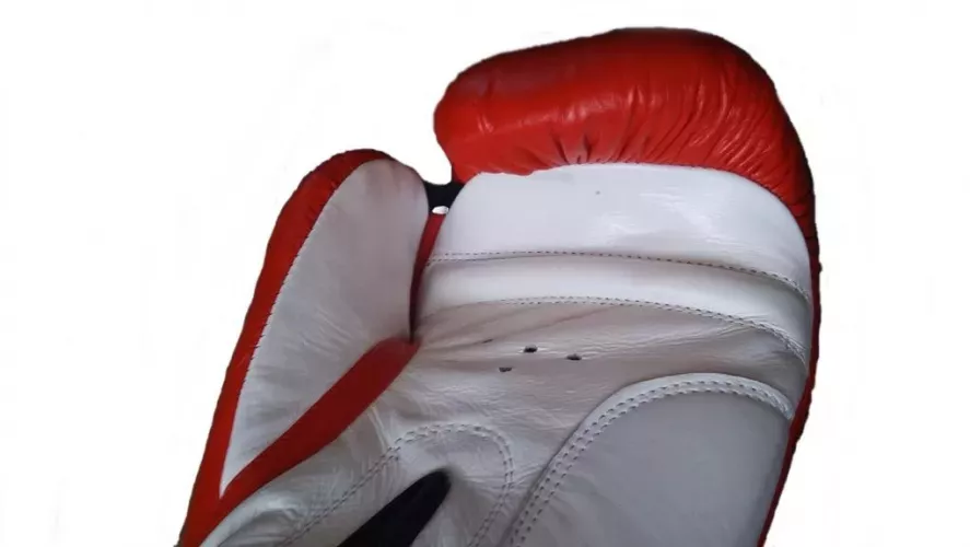 Manusi profesionale box lupta Anastasia Sport piele naturala rosii ...