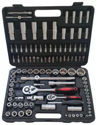 Set Profesional Multifunctional ALG&trade Trusa Chei Tubulare 108 Piese ...