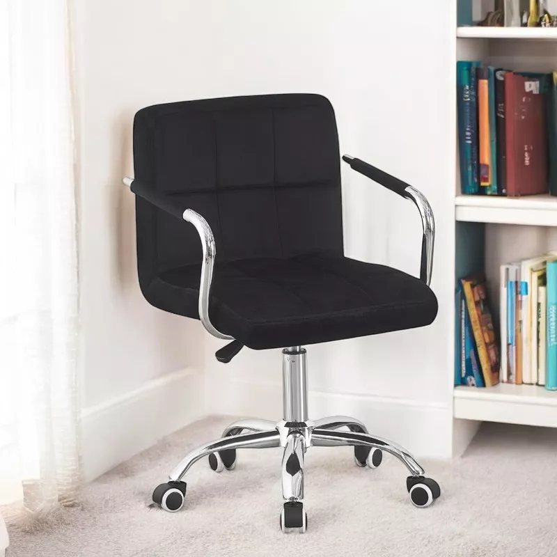 Scaun de birou conferinta inaltime reglabila manere cromate roti ...