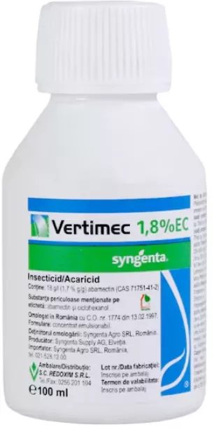 Insecticid - Acaricid Vertimec 1 8 EC 100 ml 000071 - domo.ro