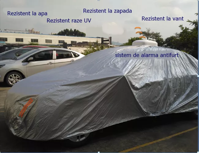 Husa electrica inteligenta automata pentru protectie autoturism/SUV cu