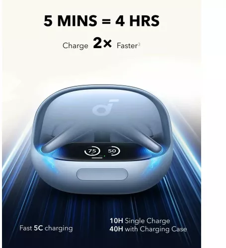 Casti wireless Anker Soundcore Liberty 4 Pro Noise Cancelling True ...