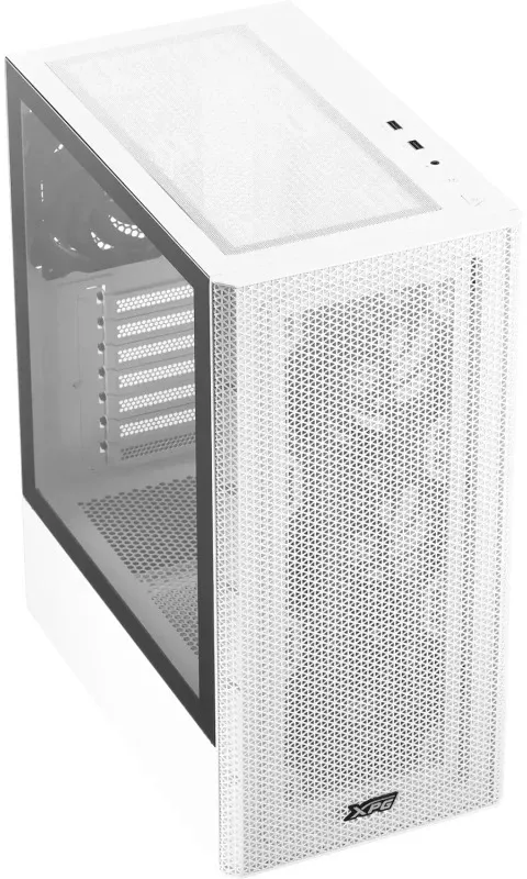 Carcasa XPG Valor Mesh Middle Tower ATX fara sursa Alb CAXPVALORMWH ...