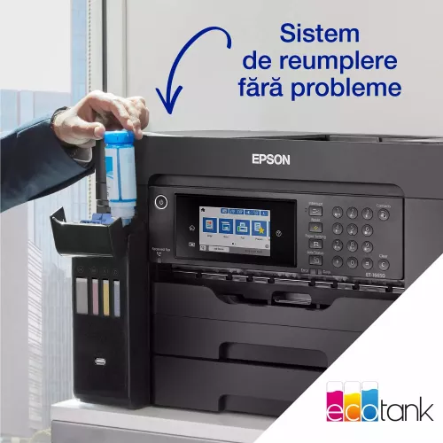 Multifunctionala Epson EcoTank L15160 Inkjet Color Format A3 Duplex Fax ...