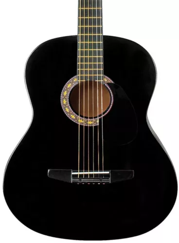 Chitara clasica din lemn 95 cm Clasic Black 0os_250 - domo.ro