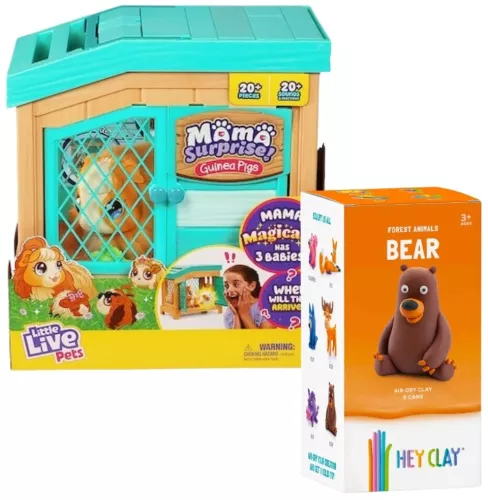 Pachet - Set de joaca interactiv Little Live Pets - Mama Surprise + Set ...