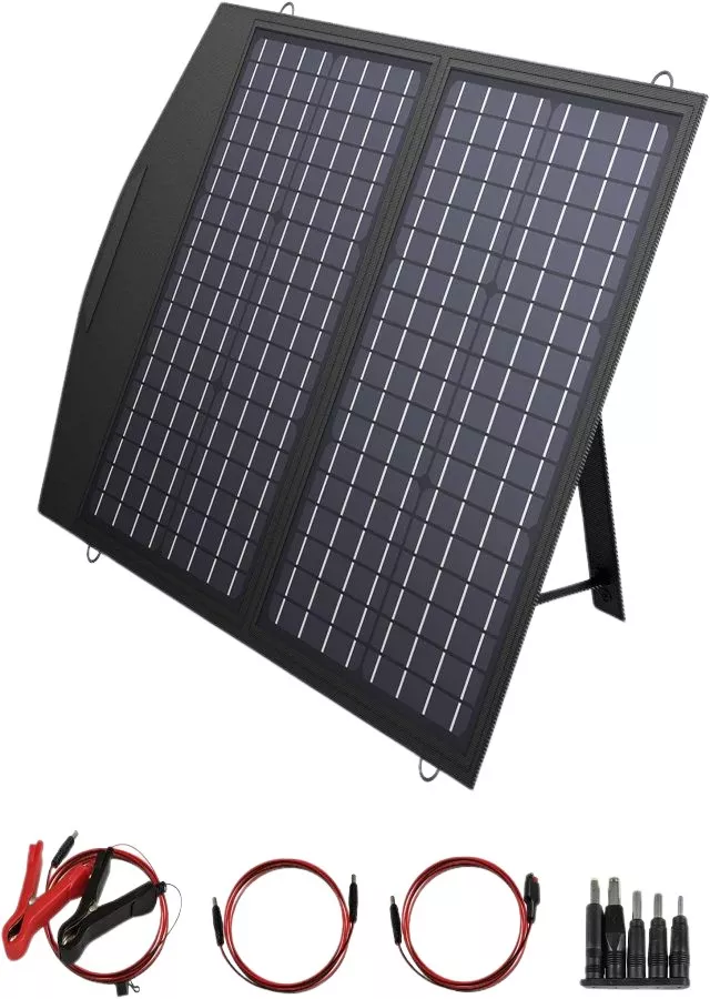 Panou Solar 100 Watt THK Portabil USB 5V 18V IP66 incarca iPhone ...