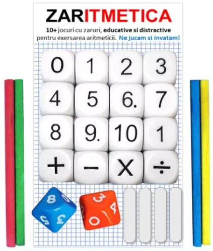 Joc educativ cu zaruri Zaritmetica 602697705314 - domo.ro