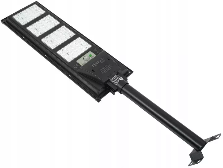 Lampa LED solara exterior 1200W cu senzor telecomanda baterie 8Ah ...