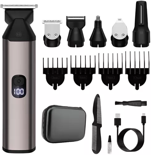 Masina de tuns ai aparat de ras profesional set 6 in 1 HexaCut Pentru ...