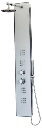 Panel dus cu hidromasaj Cristal White 3 functii sticla securizata 9k1o ...