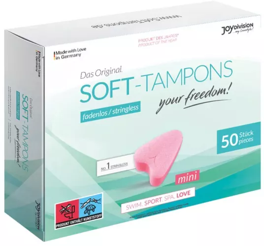 Soft Joy Mini - Set tampoane 50 buc. 7071473008700 - domo.ro