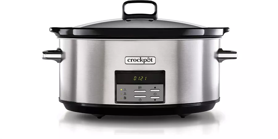 Slow cooker Crock-Pot CSC063X-01 7.5 L digital vas ceramica capac de ...