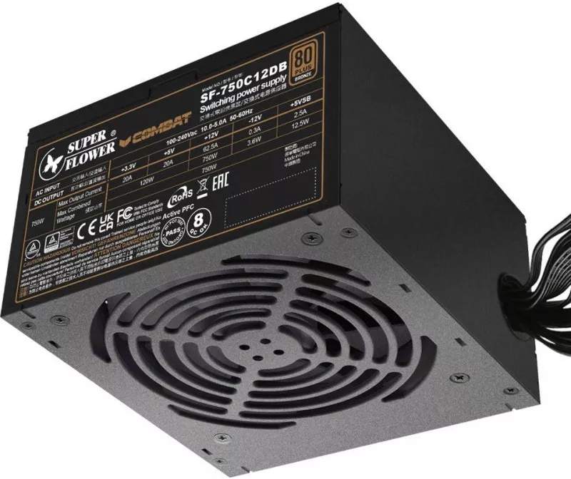 Sursa Super Flower Combat DB ATX 3.1 80+ Bronze 750W SF-750C12DB