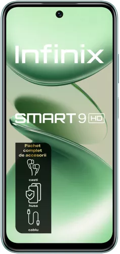Telefon mobil INFINIX SMART 9 HD 4GB 64GB 4G MINT GREEN 10066711 - domo.ro