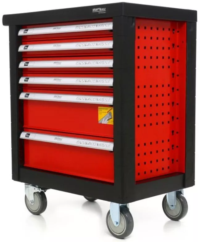 Dulap scule Kraft&Dele KD361 pe roti 6 sertare 263 piese d8xz_460602440 ...