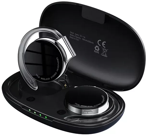 Casti Wireless Sport - Bluetooth 5.2 IPX5 Noise Cancelling 50 Ore Autonomie