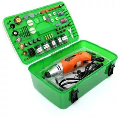 Mini freza electrica Kraft&Dele 170 W 220 V 218 piese syxx_460604089 ...