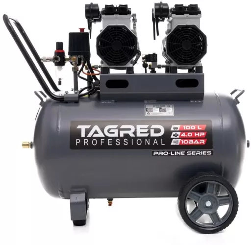 Compresor aer 100l Seria Pro-Line 4 pistoane 8 bari 5 4 cp 285l/min TA3387