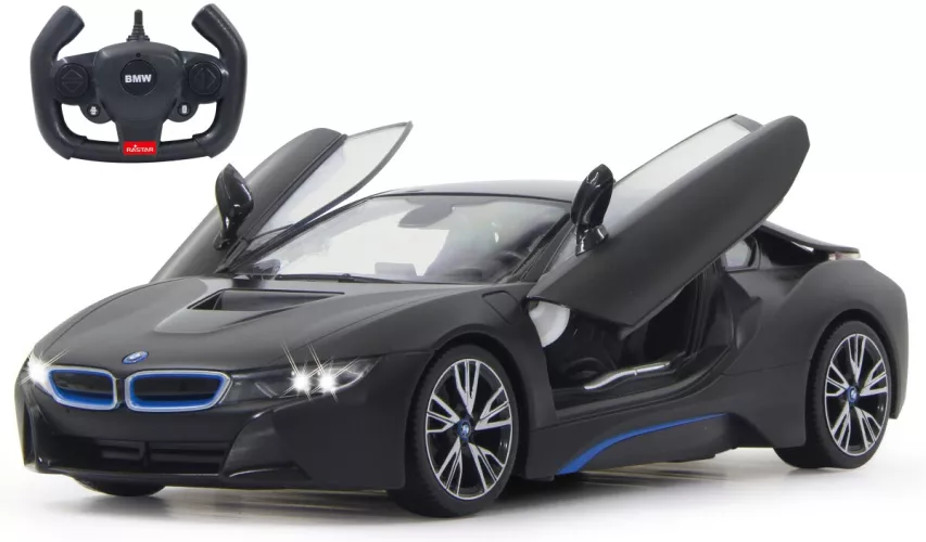 Masina RC cu telecomanda BMW I8 / Lungime 33.7 cm / Scara 1 14 / 2.4Ghz
