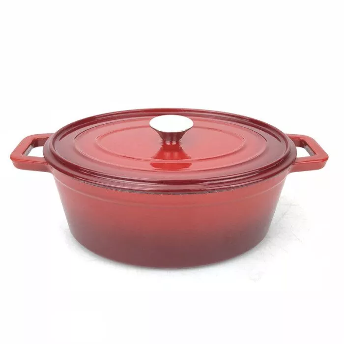 Oala din fonta emailata Hendi 4 litri 363x240x H 110 mm 626849 - domo.ro