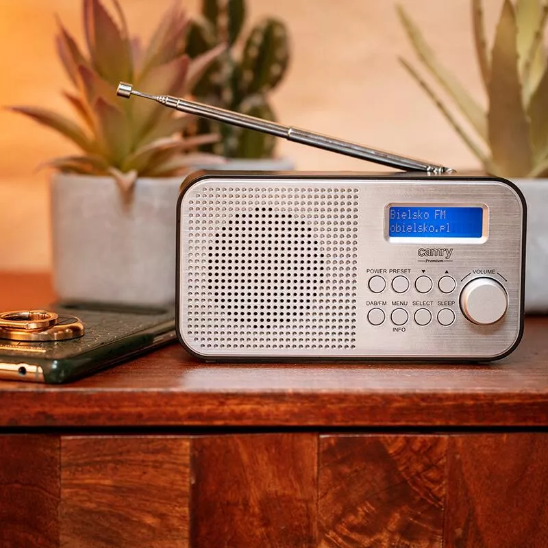 Radio portabil FM antena telescopica Afisaj Digital Acumulator Li-Ion ...