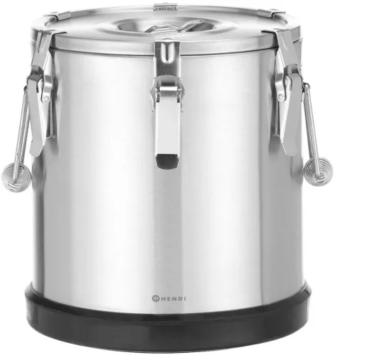 Container pentru transport alimentar izolat din inox Kitchen Line 15L ø ...