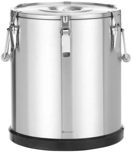 Container pentru transport alimentar izolat din inox Kitchen Line 36L ø ...