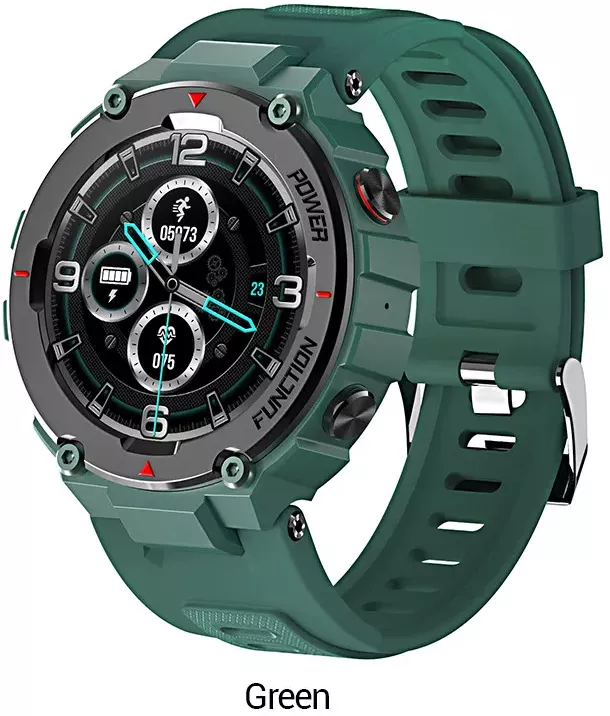 CEAS SMARTWATCH BLUETOOTH IMPERMEABIL SPORT F26 Verde Apelare prin ...