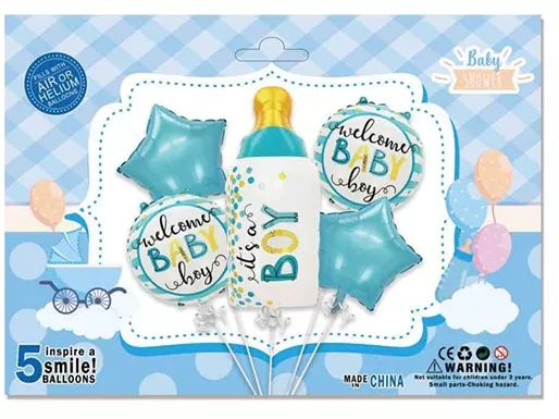 Set Baloane Flippy Model Its a Boy Tematica Gender Reveal Botez ...