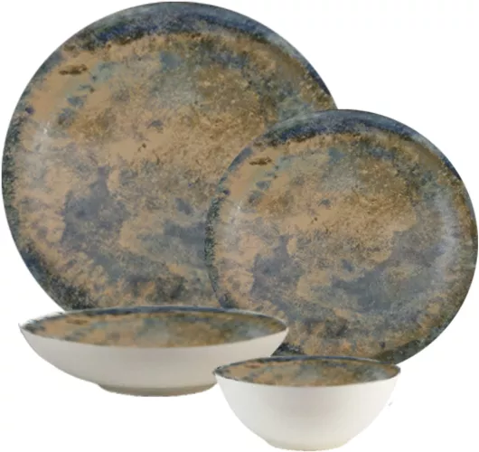 Set farfurii 20 piese 5 persoane - Ensemble Bronzo Elegante - Set ...