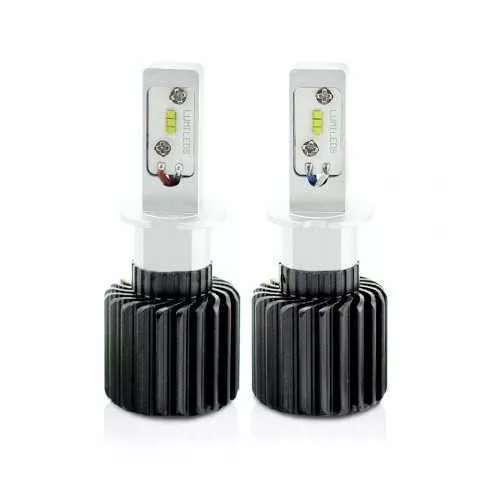 Becuri Far auto LED H3 set 2buc 12-24V 4000lm Lumina Alba CARGUARD H3 ...