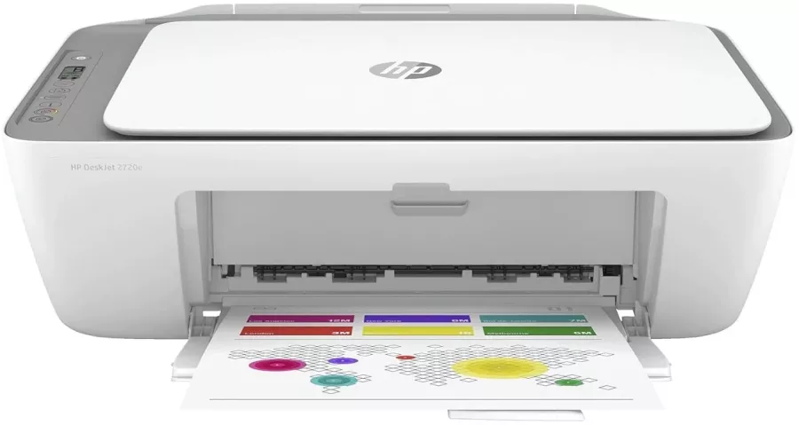 Imprimanta multifunctionala Inkjet color HP DeskJet 2720e All-in-One Wi ...