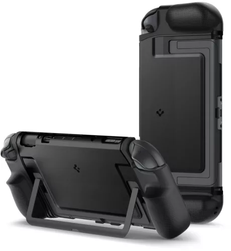 Carcasa pentru Nintendo Switch 2 - Spigen Dual Grip - Black ...