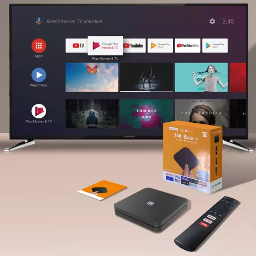 Mini pc im box android tv mira cast 4k ultra hd quad-core 2.0 ghz ...