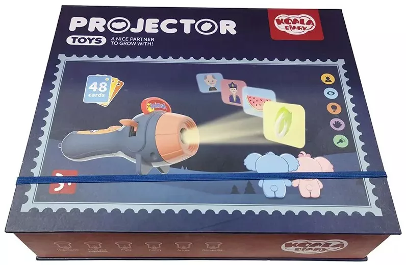 Set Jucarie Educativa Proiector Tip Lanterna Pentru Copii 6 Teme 48 de ...