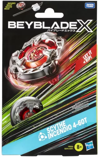 Beyblade X Let It Rip Set Lansator Si Roata Scythe Incendio 4-60t G0175 ...