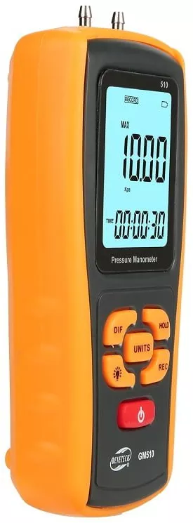 Aparat digital de masurat presiunea manometru -10kPa la +10kPa Benetech ...