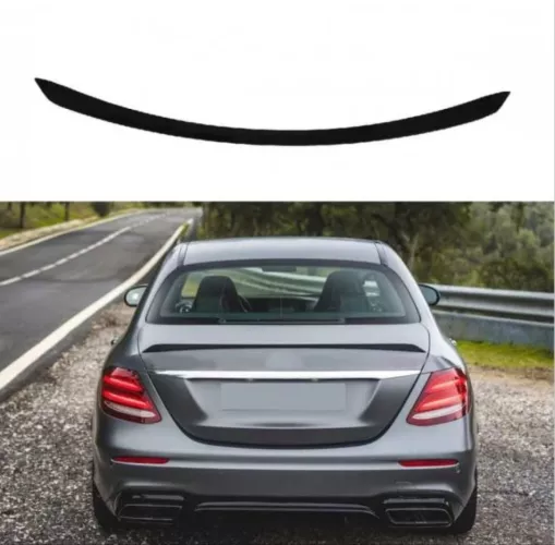 Spoiler E63 S - Mercedes-Benz W213 E Series 2016-2019 Negru Lucios ...