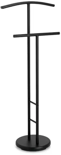 Suport costum Black Valet metal negru 46 x 28 x 114 cm 17191 - domo.ro