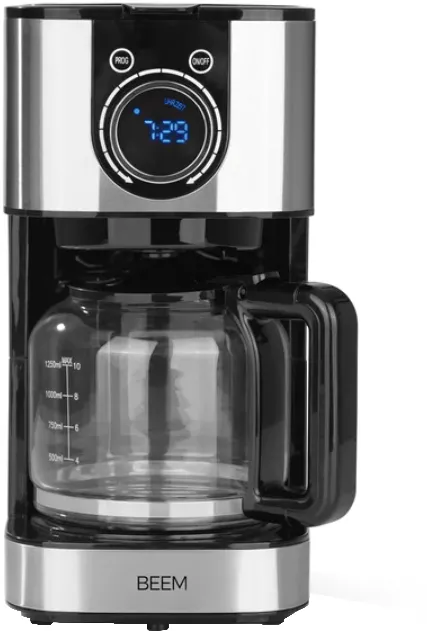 Cafetiera programabila BEEM Fresh Aroma Switch 10 cani inox atm0 ...