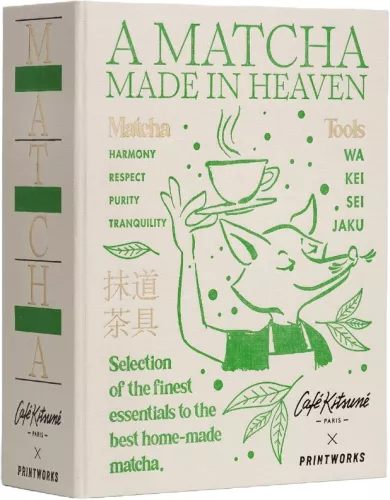 Set ustensile pentru ceai Matcha Printworks x Cafe Kitsune A Matcha ...