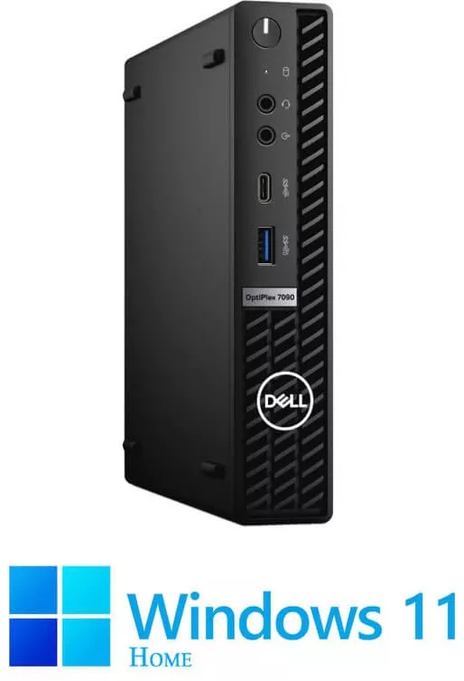 Mini PC Dell OptiPlex 7090 Octa Core i7-10700T 16GB DDR4 SSD Windows 11 ...