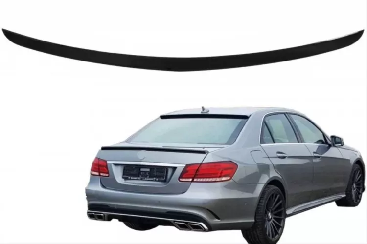 Spoiler - Mercedes-Benz W212 E Series 2009-2015 Negru Lucios stm0 ...