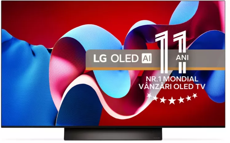 Televizor LG OLED evo 48C41LA 121 cm Smart 4K Ultra HD 100 Hz Clasa G Model - domo.ro