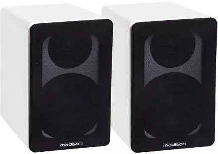 Set 2 boxe acustice 2 cai 40w rms - alb MAD-BS4WH - domo.ro