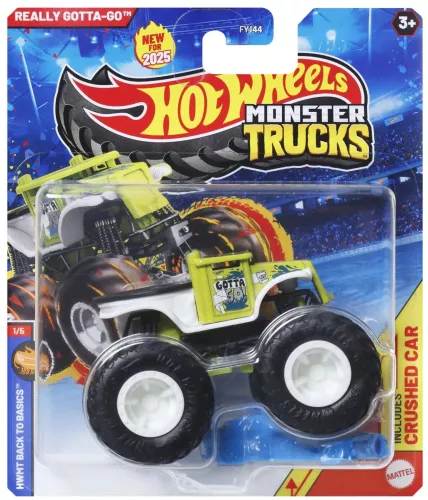 Hot Wheels Monster Truck Masinuta Really Gotta Go Scara 1 64 hnjy_405115040 - domo.ro
