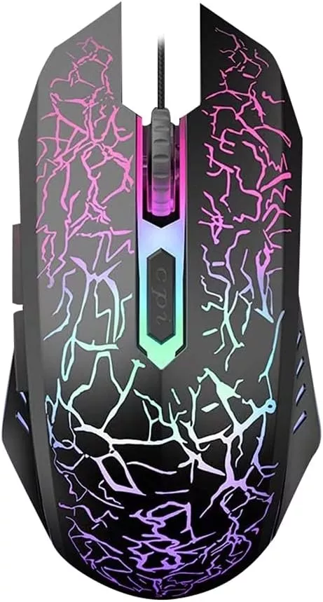 Mouse gaming rgb cu fir LED usb 3200 dpi K-70 TTE-ALX-2F019 - domo.ro